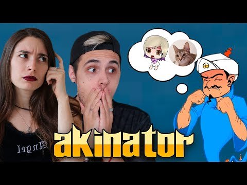 TROLLEAMOS A AKINATOR CON LYNITA BEBÉ Y MILA (LA NUEVA GATITA) | SpainAgain